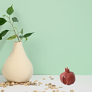 ONNPNN Simulation Pomegranate Shape Candle Molds, DIY Pomegranate Silicone Mold, 3D Pomegranate Chocolate Mould, Creative Artificial Fruit Soap Mould, for Home Decorations Cake Topper Resin Ornaments