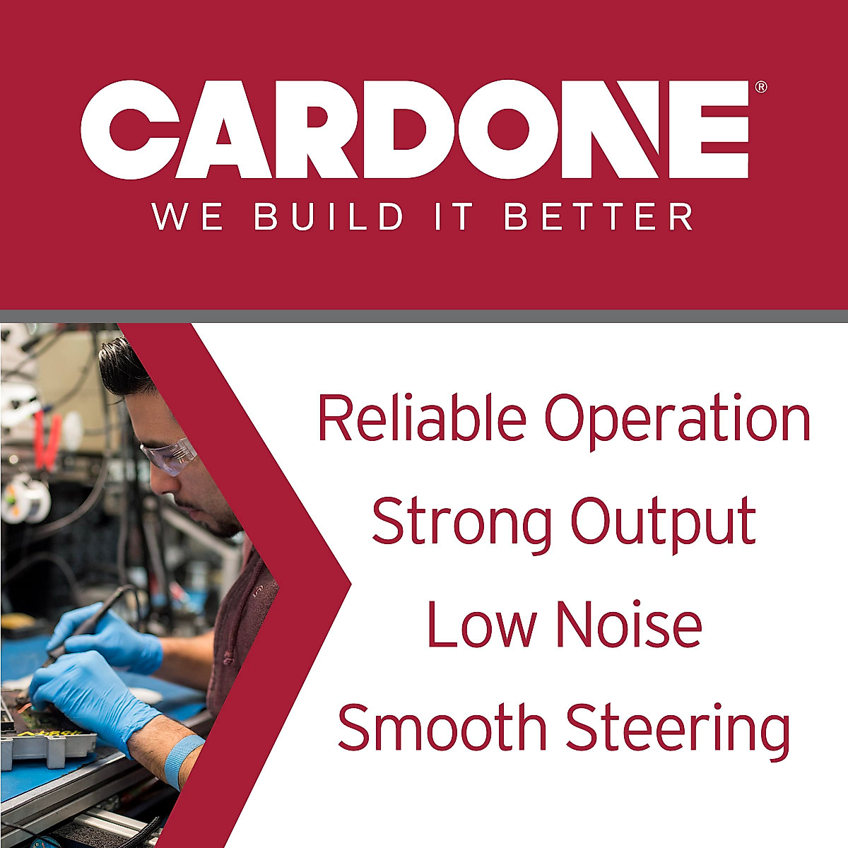 Cardone 27-6530 Remanufactured Power Steering Gear (Renewed)