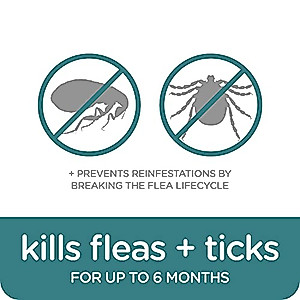 Sergeant's Guardian Pro Flea & Tick Collar for Dogs, Kills Fleas & Ticks, Long Lasting Protection for 6 Months, Fresh Scent, One Size Fits All, 1 Collar