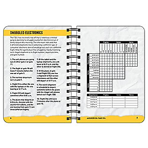 Brain Games - To Go - Forensic Puzzles: Investigate Crime Puzzles - Match DNA and Fingerprints - Decode Clues - Figure Out Who Done It