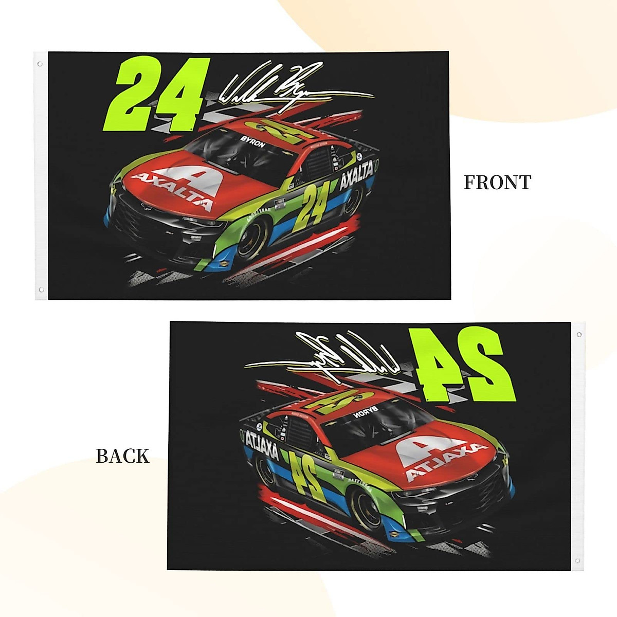 William Byron 24 3x5 Ft Flag Double-Sided Printing Banner Indoor Outdoor Decorative Flags Metal Grommets Durable