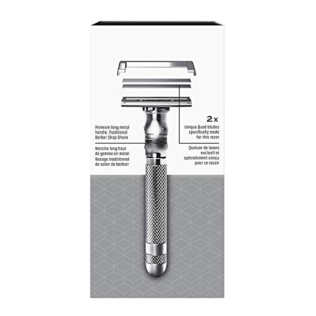 Wilkinson Sword Quad Blade Razor for Men With 5 Quad Blade Razor Refills