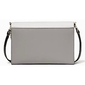 Kate Spade Carson Convertible Crossbody Handbag With Card Case (Nimbus Grey)