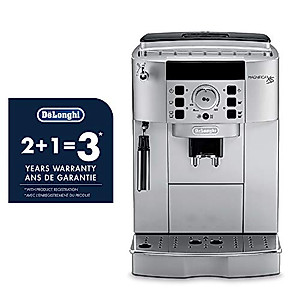 De'Longhi ECAM22110SB Coffee Maker, 13.8", Silver