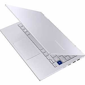 Laptop Samsung - Galaxy Book Flex Alpha 2-in-1 13.3" QLED Touch-Screen Intel Core i5 - 8GB Memory - 256GB SSD - Royal Silver - NP730QCJ-K01US