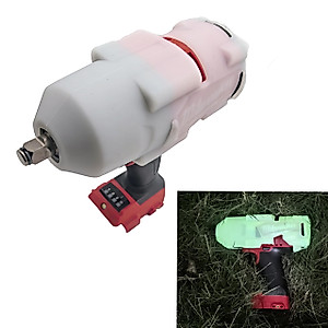 1pcs 49-16-2767 Impact Protective Boot for Milwaukee M18 1/2 FUEL Torque Impact Wrench 2767-20 & 2863-20 Electric Tools （noctilucent）