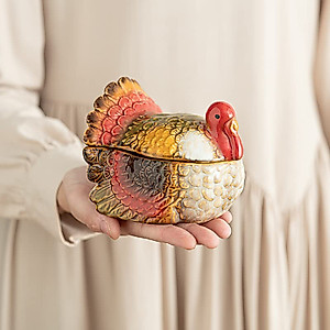 YINYUEDAO Ceramic Jewelry Organizer - Jewelry Tray, Decorative Bowl, Ring Dish for Rings, Earrings, Necklaces, Bracelets, Watches, Keys, Cell Phones - Holiday Gift for Women's Friends and Mothers