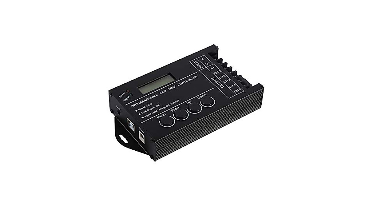 Miokycl 20A Programmable LED Time Controller for RGBW