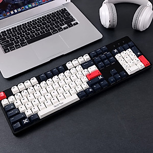 Keyboard Keycaps PolinoArt Moose Custom Keycap Pbt Keycap Set Fit for Cherry Switches Mechanical Keyboard Replacement Gaming Keycaps