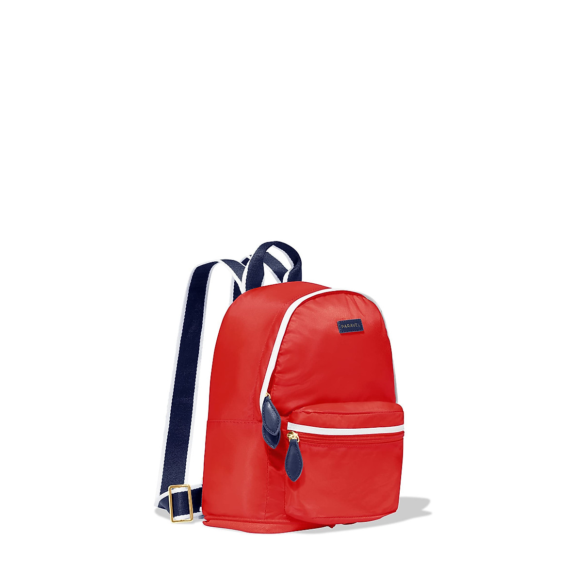 Paravel Fold-Up Mini Travel Backpack | Everyday Lightweight & Packable Nylon Daypack | Bebop Red