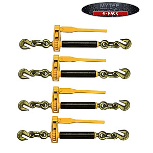 Mytee Products (4 Pack Peerless Folding Handle QuikBinder Plus Ratchet Binder 3/8"