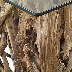Spectacular Driftwood Console Table