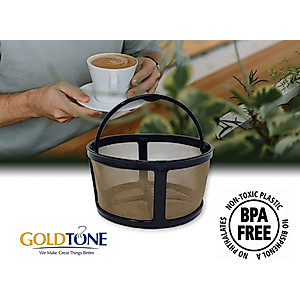 GOLDTONE Reusable Coffee Filter fits KEURIG Essentials and K-Duo Coffee Makers and Brewers w/Scoop