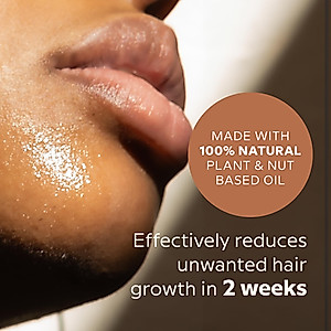 Umber By J. Lenay Hair Reducing Fade Oil Roll-On, Natural Hair Reduction, Regular Strength, 0.5 Fl Oz