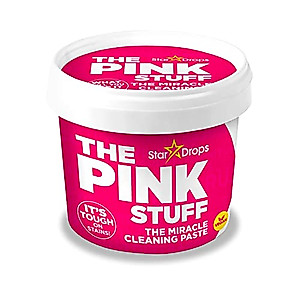 Stardrops - The Pink Stuff - The Miracle Cleaning Paste, Multi-Purpose Spray, Bathroom Foam Spray, Window & Glass Cleaner, and Cream Cleaner Bundle