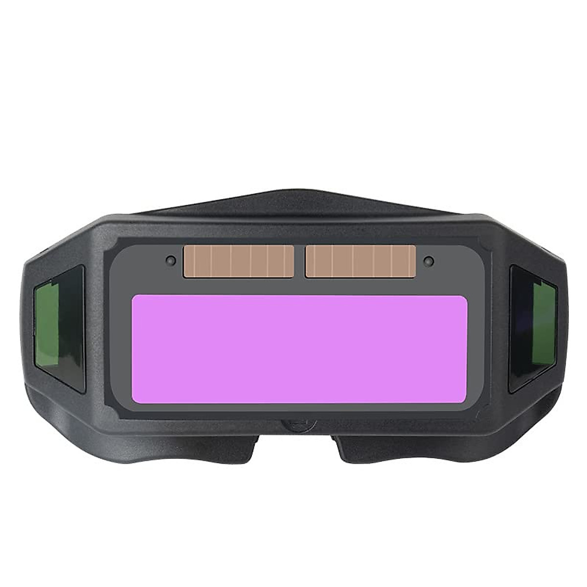 OhMill Solar Auto Darkening Welding Goggles Panoramic Anti-glare PC Glasses Welder Safety Glasses Mask Protect Eyes from Harmful Rays