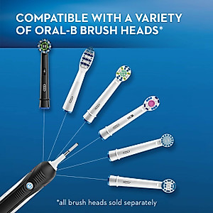 Oral-B Pro 3000 Smartseries Electric Toothbrush with Bluetooth Connectivity, Black Edition