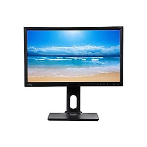 BenQ BL2420PT 24" QHD 2560 x 1440 60Hz 5ms VGA DVI-DL HDMI DisplayPort USB 2.0 Hub LED Backlit IPS Designer Monitor 1-Year Direct BenQ Warranty