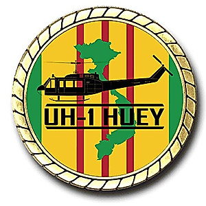 UH-1 Huey Vietnam US Army Challenge Coin