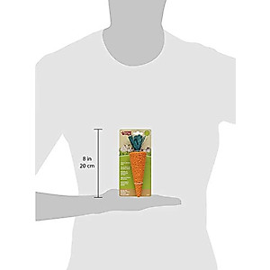 Living World Nibblers Corn Husk Pet Chew, Carrot