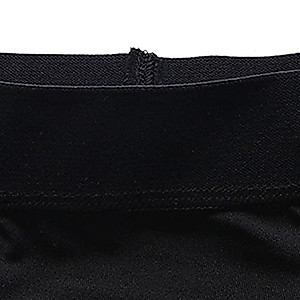 Mens Simple Exercise Tight Fitness Running Base Training Compression Pants Fitness Pants Black