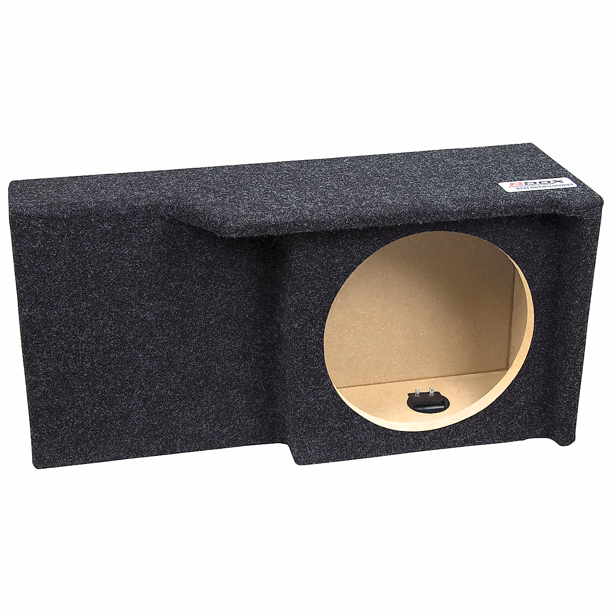 Bbox Single Sealed 10 Inch Subwoofer Enclosure - Accu-Tuned Sealed Subwoofer Boxes & Enclosures - Subwoofer Box Improves Audio Quality, Sound & Bass - Fits 2004 - 2008 Ford F150 Super Crew / Super Cab