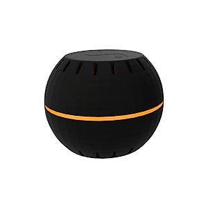 Shelly H&T - Black, Humidity and Temperature Sensor, Compact Size, Smart WiFi, Hygrometer Monitor, Home Automation iOS Android Application, Over 1 Year Battery