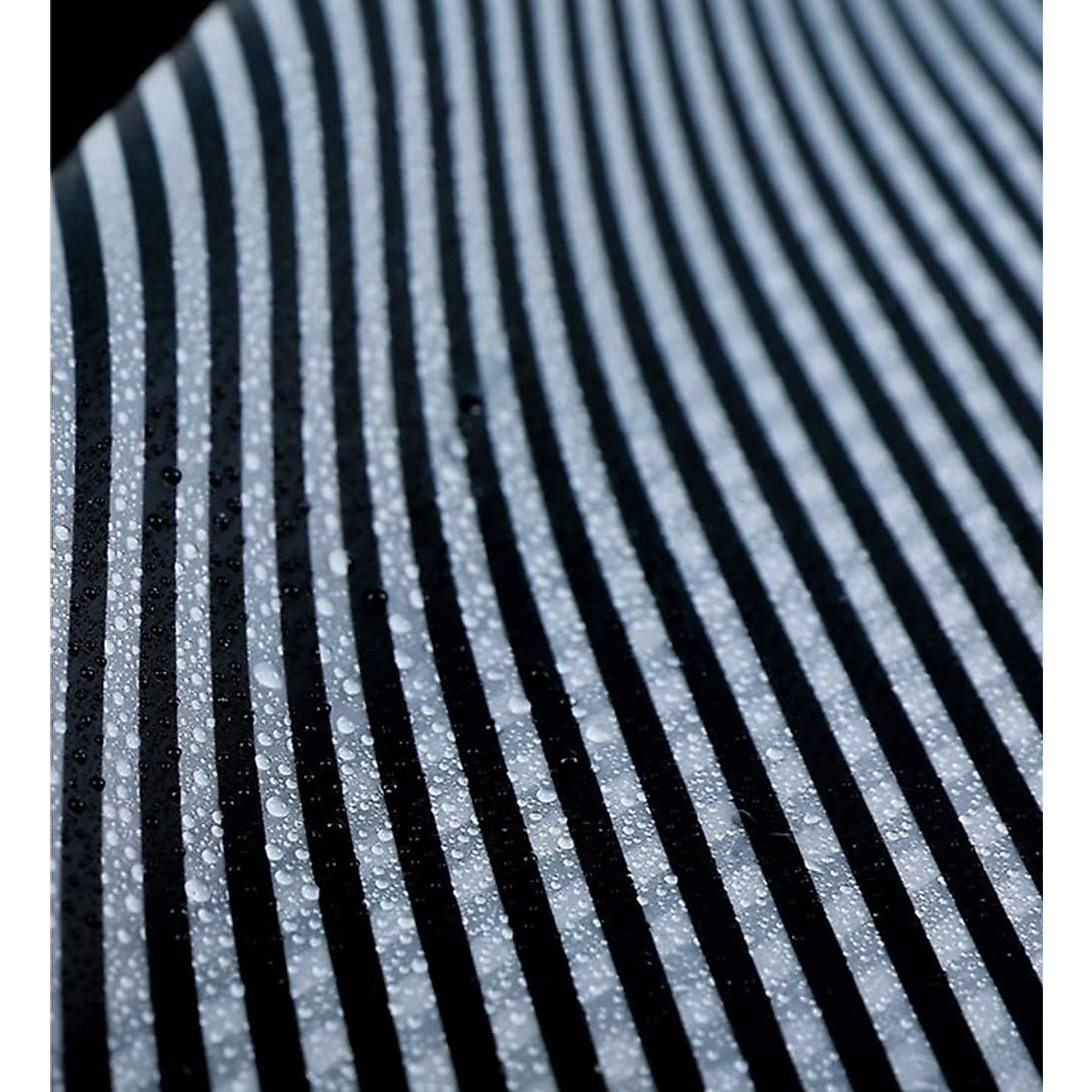 20 Pcs Fine Striped Flower Packaging Paper,Waterproof Valentine's Day Bouquet Wrapping Paper 23x23Inch Used for DIY Crafts, Gift Packaging, Flower Shop Bouquet Packaging (Black)