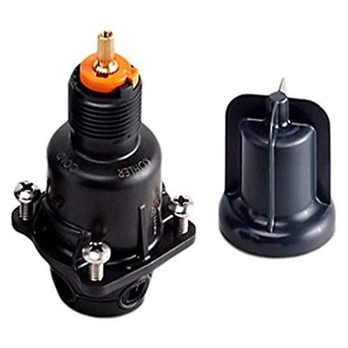 KOHLER 8305-NA Rite-Temp Universal Pressure-Balancing Cartridge, Shower Valve Replacement Part, Antiscald Protection, 5.0 GPM, Black