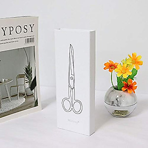 MultiBey Scissors Straight Recycled Stainless Steel 7" Copper Gold Multipurpose Fabric Leather Arts and Crafts Paper Shears Heavy Duty