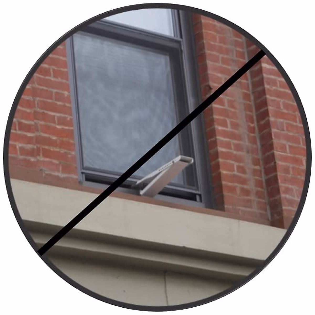 ACeBrace Air Conditioner Support for standard window Air Conditioners - Universal AC Window Bracket- Air Conditioner Support - Window Guard and Air Conditioner Support.