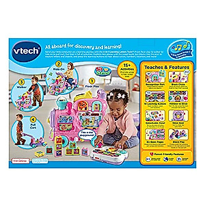 VTech 4-in-1 Letter Learning Train, Pink