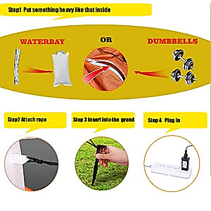 BLOWOUT FUN 4ft Inflatable Easter Blue Swedish Gnome Decoration LED Blow Up Lighted Decor Indoor Outdoor Holiday Art Decor Decorations Clearance