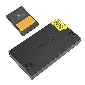 PS2 SATA Interface Network Adapter HDD Hard Disk for SonyPS2 Playstation2 with 16MB FMCB V1.966 Memory Card McBoot, HDD Connector Plug Socket, NO IDE 2.5 3.5inch