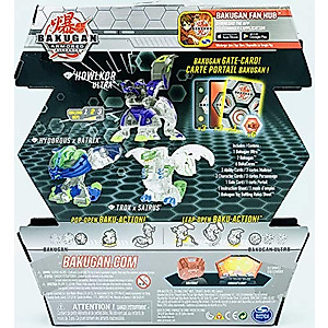 Bakugan Armored Alliance Starter Pack - Diamond Howlkor, Collectible Transforming Creatures, for Ages 6 & Up