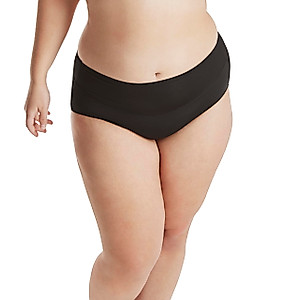 Hanes womens Signature Smooth Women's Microfiber Underwear 6-pack Briefs, Assorted, 8 US