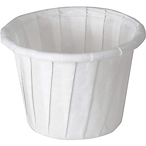 SOLO - 075-2050-500 075-2050 Paper Medicine Cups, 3/4 oz, 500 Box