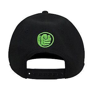 New Era Hulk Fist Symbol 9Fifty Adjustable Hat Black