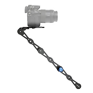 Movo SV1000 All-in-One Stabilizer Rig - Shoulder Rig, Selfie Stick, Handheld Stabilizer, and Grip for DSLR and Mirrorless Cameras up to 9 lbs (4kg)