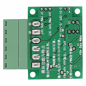 0-5V/0-10V Converter Module Analog Input Voltage to PWM 2KHZ-20KHZ