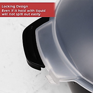 Professional Large Micro Cookware 2 Quart, Microwave Steamer for Vegetables, Cooker for Microwave - BPA Free, Dishwasher Safe