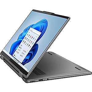 Lenovo Yoga 7i 14.0" 2.2K IPS Touchscreen 2-in-1 Laptop 12th Gen (Intel i5-1235U (Beat i7-1165G7),10-Core, 8GB LPDDR5, 512GB SSD, Intel Iris Xe, Backlit KYB, FP, WiFi 6, Win 11 Home) w/Hub (82QE00)
