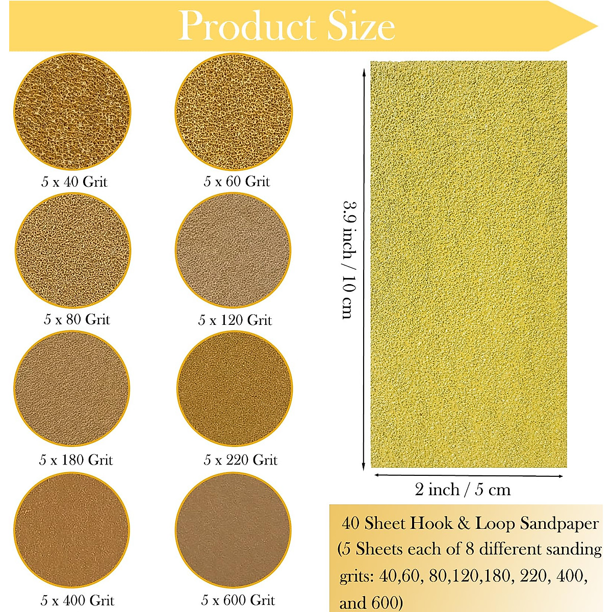 Total 56 PCS Hand Sanding Block Set- 16 PCS Contoured Profile Sander Block + 40 Sheet Sandpaper Kit - Interchangeable Assorted Convex & Concave Shapes for Moldings,Woodworking, Auto Paint and Crafts