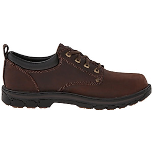 Skechers Men's Segment Search Oxford, Brown, 9 M US