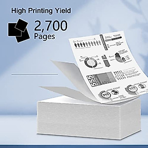 Compatible High Yield 1 Pack Black TN-450 TN450 Toner Cartridge Replacement for Brother DCP-7060D 7065D Intellifax 2840 2940 MFC-7240 7360N 7365DN 7460DN 7860DW HL-2130 2132 2220 Printers -by HNQGSM