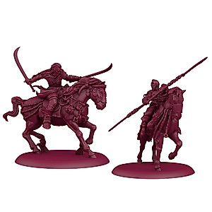 CMON A Song of Ice and Fire Tabletop Miniatures Targaryen Heroes II Box Set - Lead Legendary Heroes in Battle, Strategy Game for Adults, Ages 14+, 2+ Players, 45-60 Minute Playtime, Made
