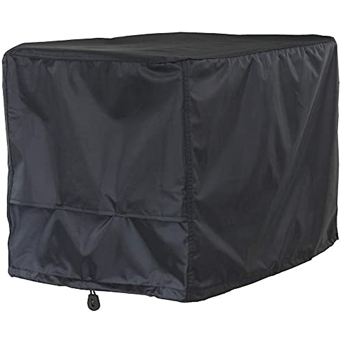 Waterproof Generator Cover Outdoor Universal Generators Protective Cover 600D Oxford Fabric Windproof UV Resistant Covers for Portable Generators Black