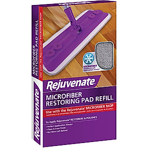 Rejuvenate Microfiber Restorer Pad, 1 Count, Lint-Free Reusable Pad Works With All Rejuvenate Floor Restorers And Polishes For Professional Results