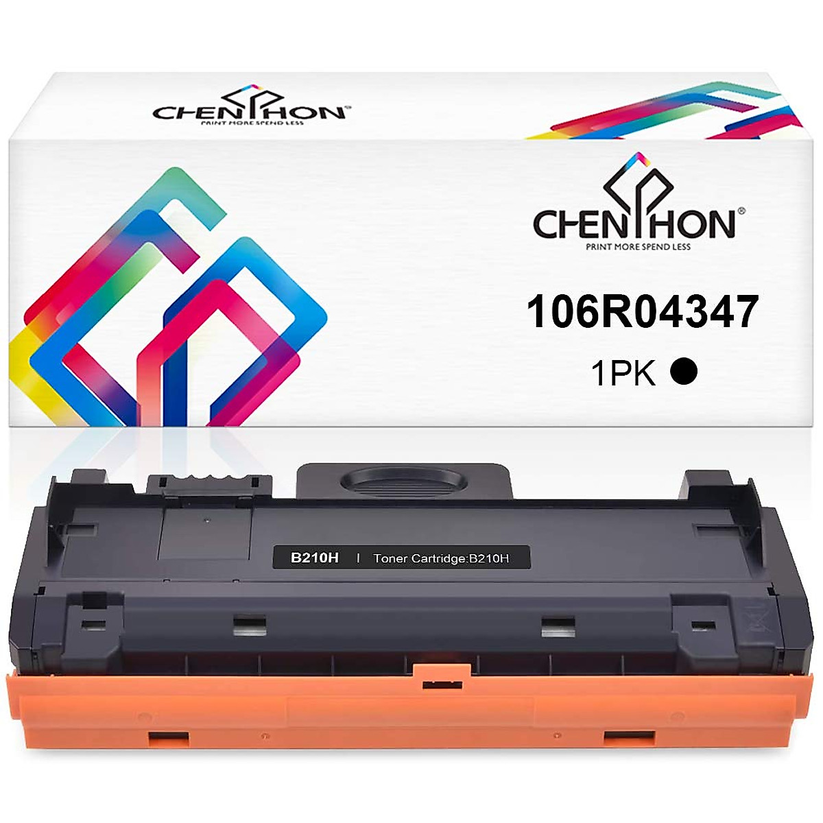CHENPHON Compatible Xerox B205 B210 B215 Toner Cartridge Replacement for Xerox 106R04347 106R04346 use for Xerox B210DNI B205NI B215DNI Printer, High Yield 3,000 Pages (Black, 1-Pack)