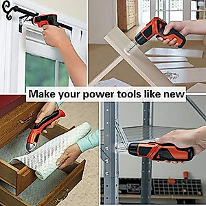 Munikind Replacement Battery Compatible with Black and Decker 3.6V Battery Versapak Gold VP100 VP100C VP105 VP105C VP110 VP110C VP143 Vp142 Vp7240 2Pack 3000mAh Ni-Mh